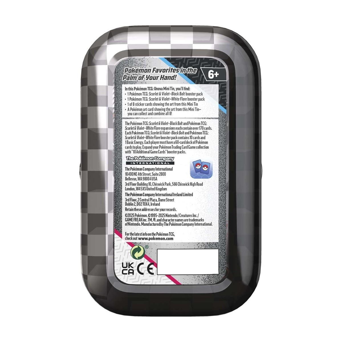 Pokémon TCG: Unova Mini Tin (Lilligant & Whimsicott) | Pokémon Center ...