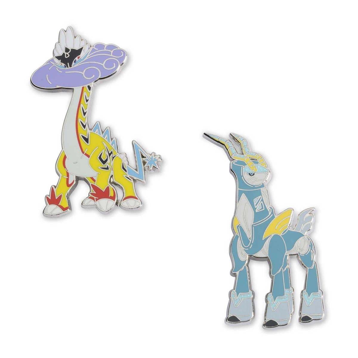 Raging Bolt & Iron Crown Pokémon Pins (2-Pack) | Pokémon Center ...