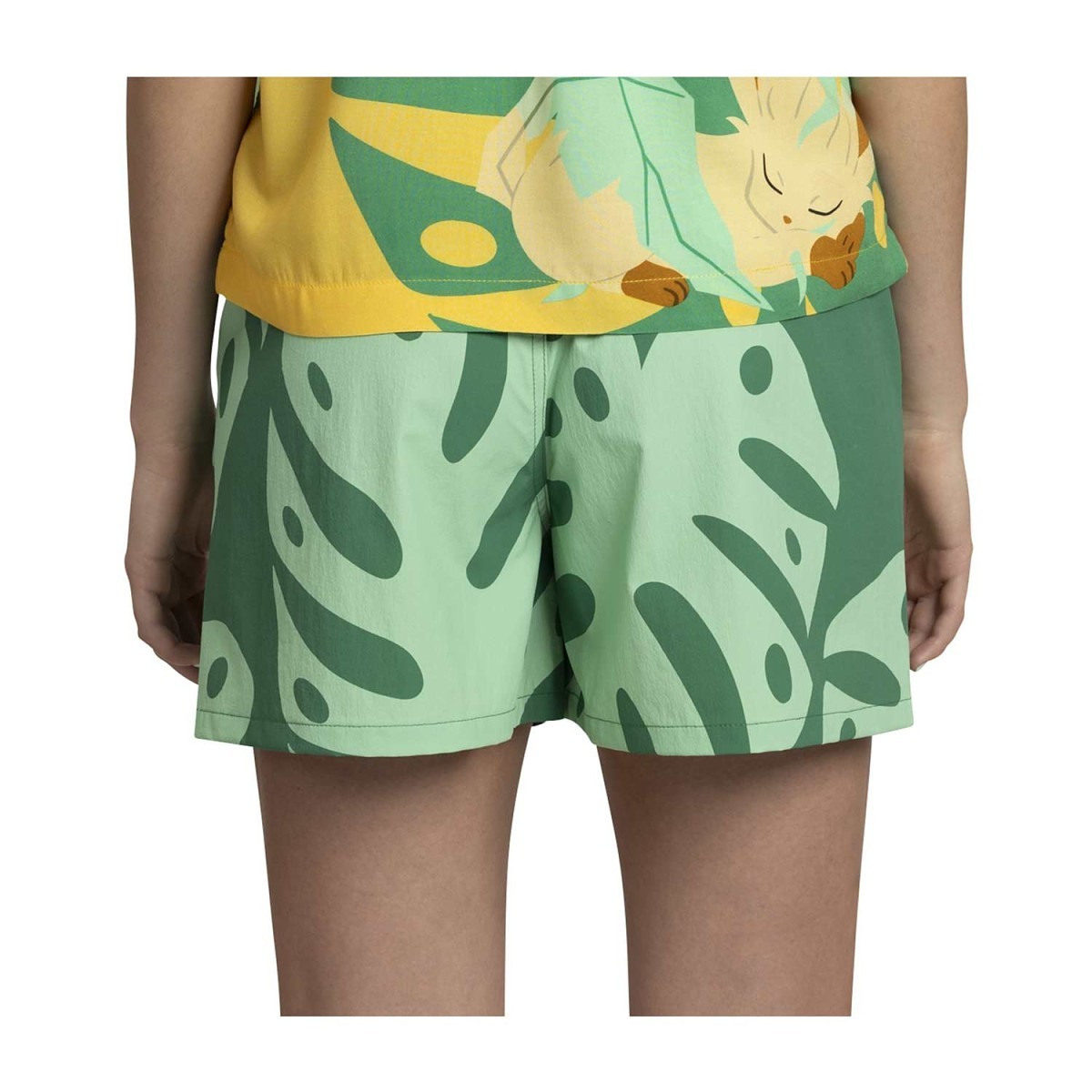 Pokémon Tropical Among the Leaves Shorts - Women | Pokémon Center UK ...