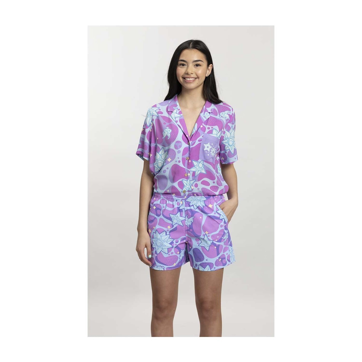 Pokémon Tropical Dreamy Seas Shorts - Women | Pokémon Center Official Site