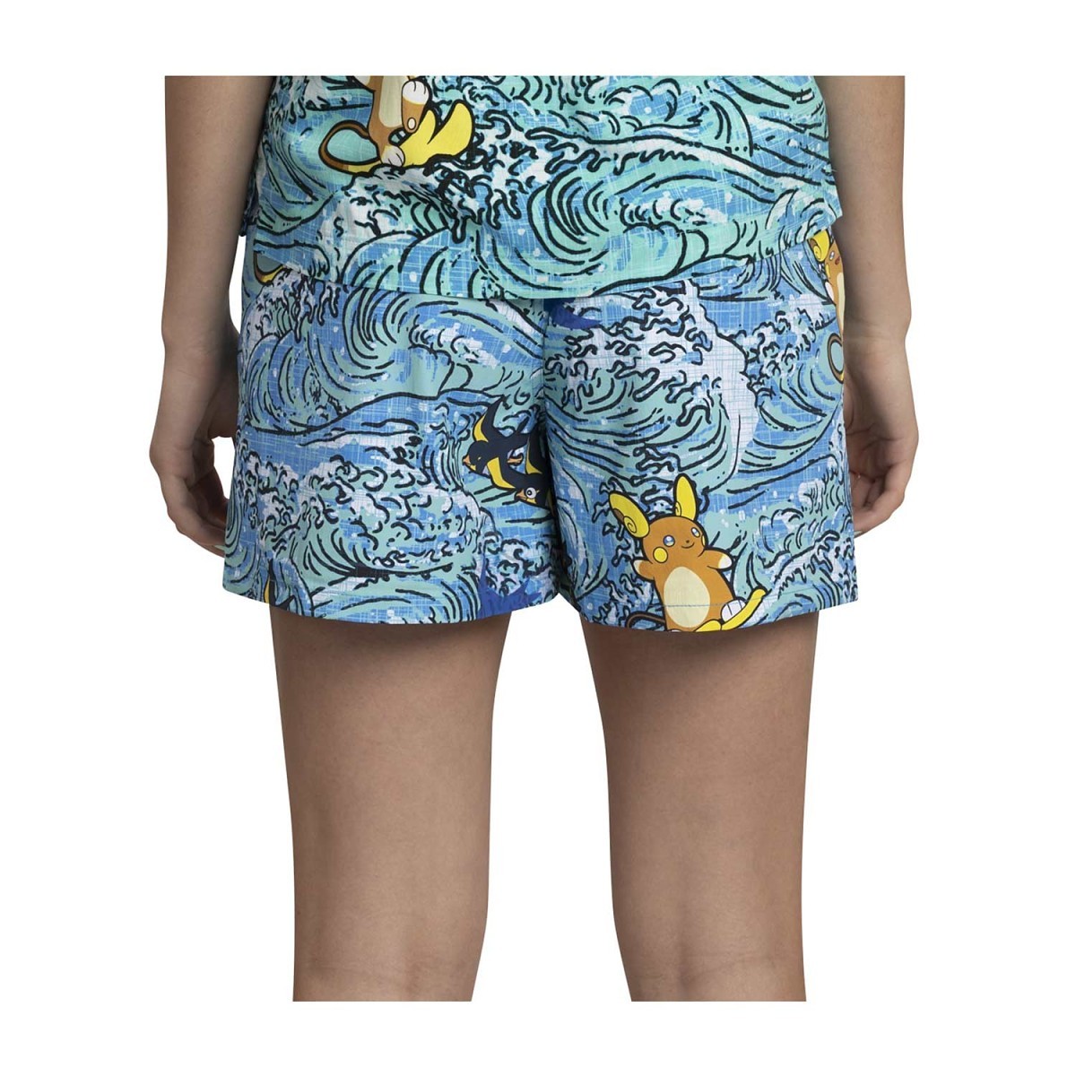 Pokémon Tropical Whitecap Cruising Shorts - Women | Pokémon Center ...