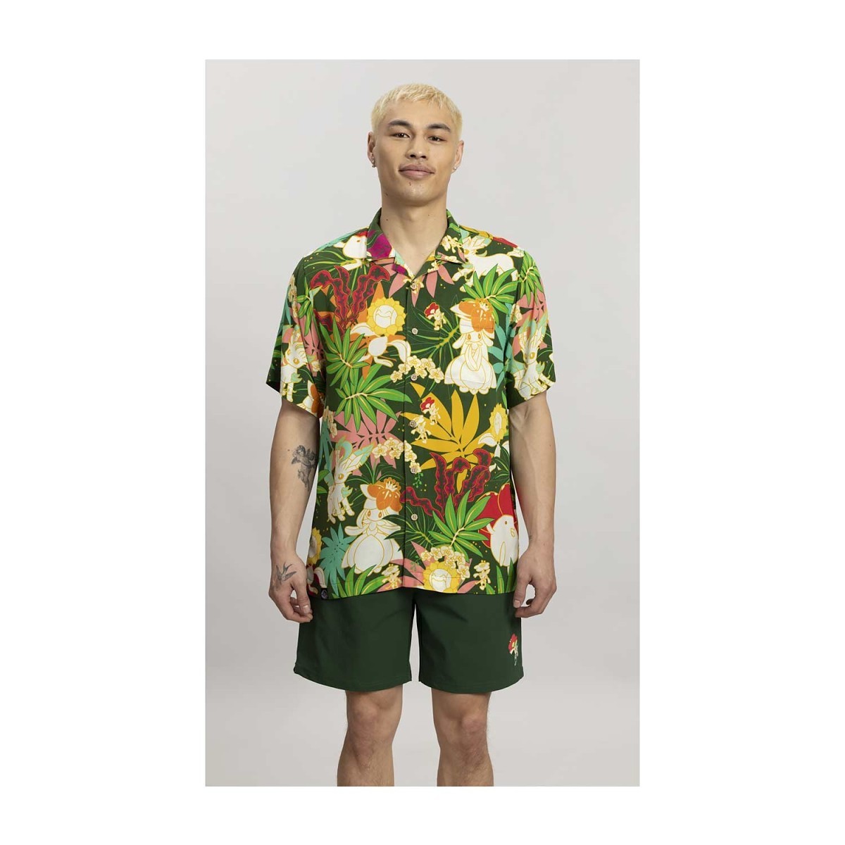 Pokémon Tropical Sunshine Seekers Tropical Shirt - Adult | Pokémon ...