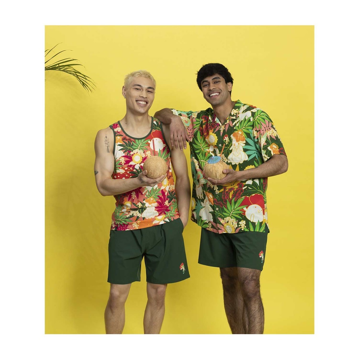 Pokémon Tropical Sunshine Seekers Tropical Shirt - Adult | Pokémon ...