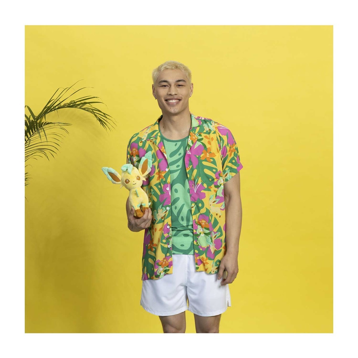 Pokémon Tropical Among the Leaves Tropical Shirt - Adult | Pokémon ...