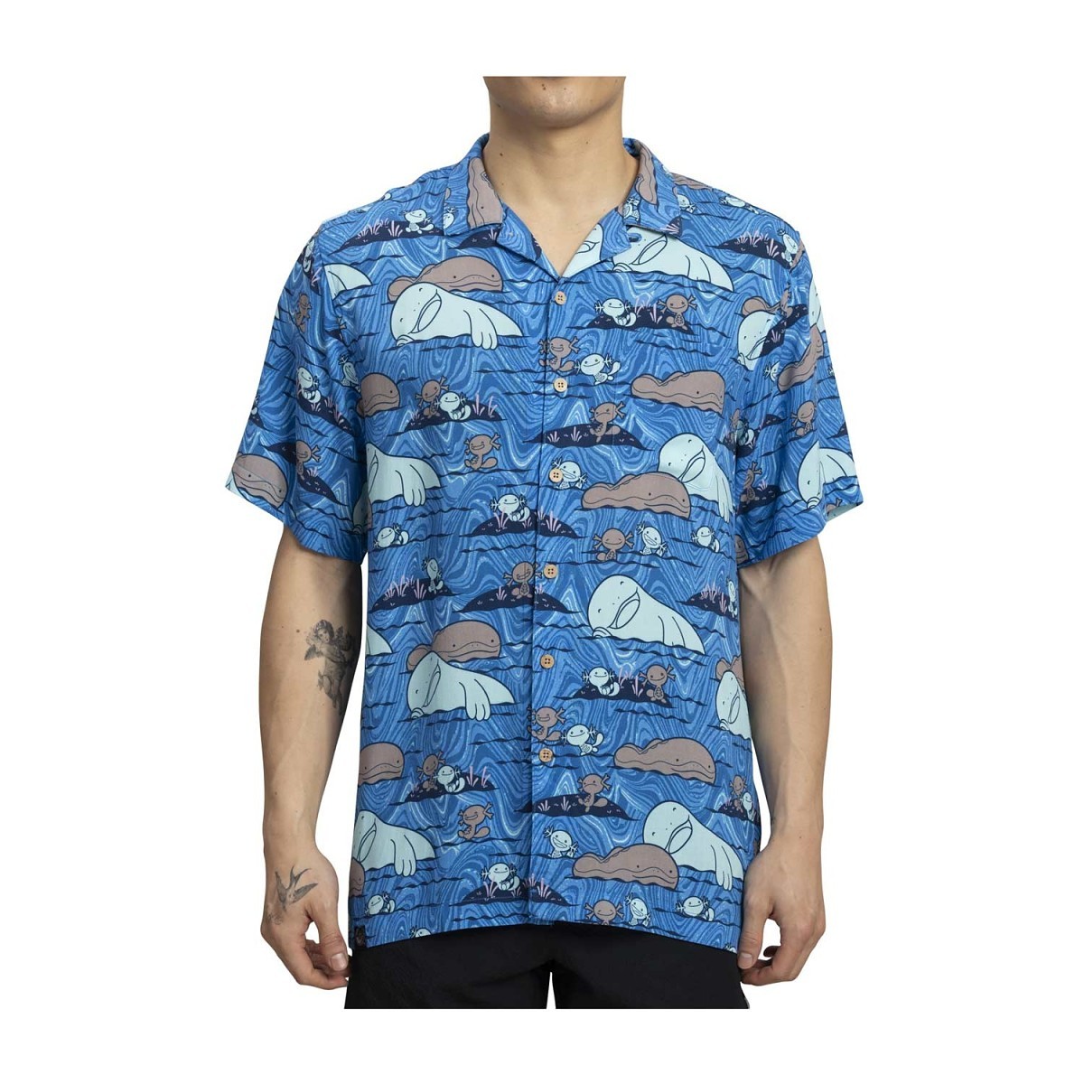 Pokémon Tropical Groundwater Gathering Tropical Shirt - Adult | Pokémon ...