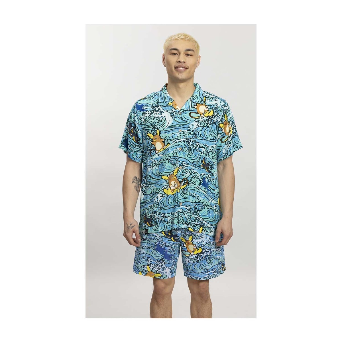 Pokémon Tropical Whitecap Cruising Tropical Shirt - Adult | Pokémon ...