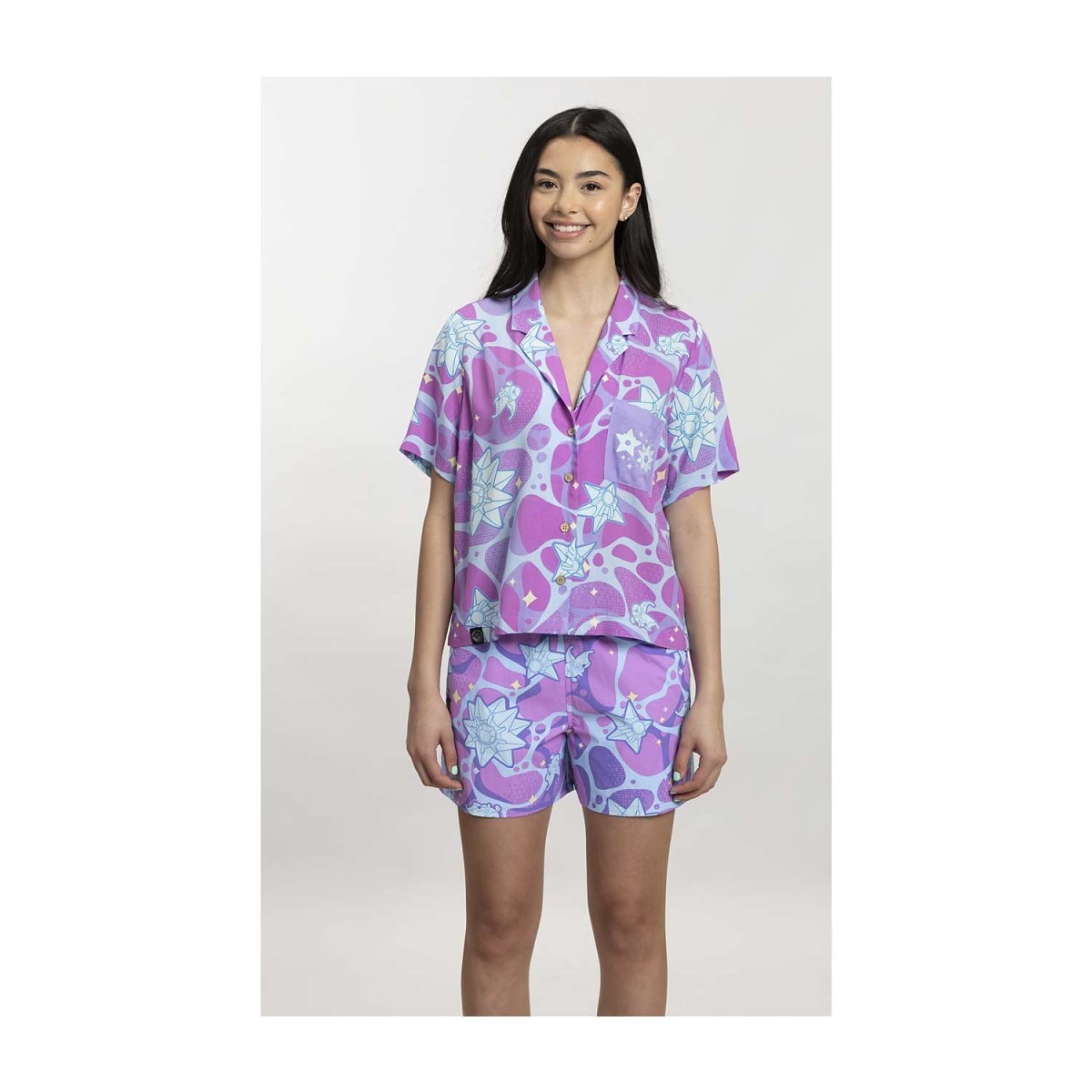 Pokémon Tropical Dreamy Seas Tropical Shirt - Women | Pokémon Center UK ...