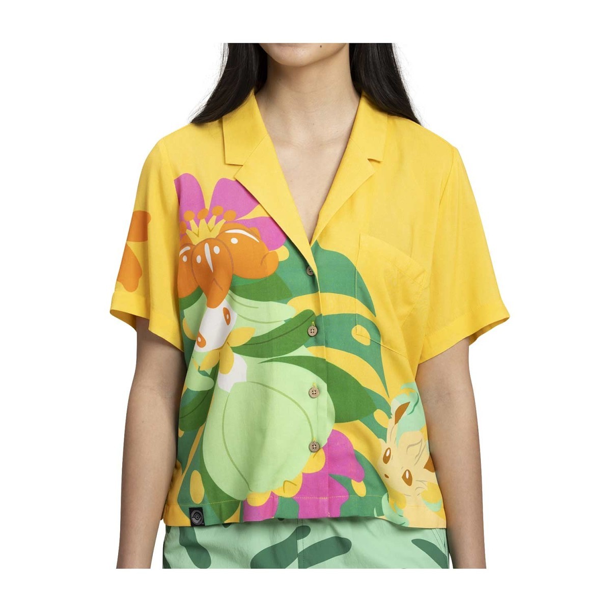 Pokémon Tropical Among the Leaves Tropical Shirt - Women | Pokémon ...
