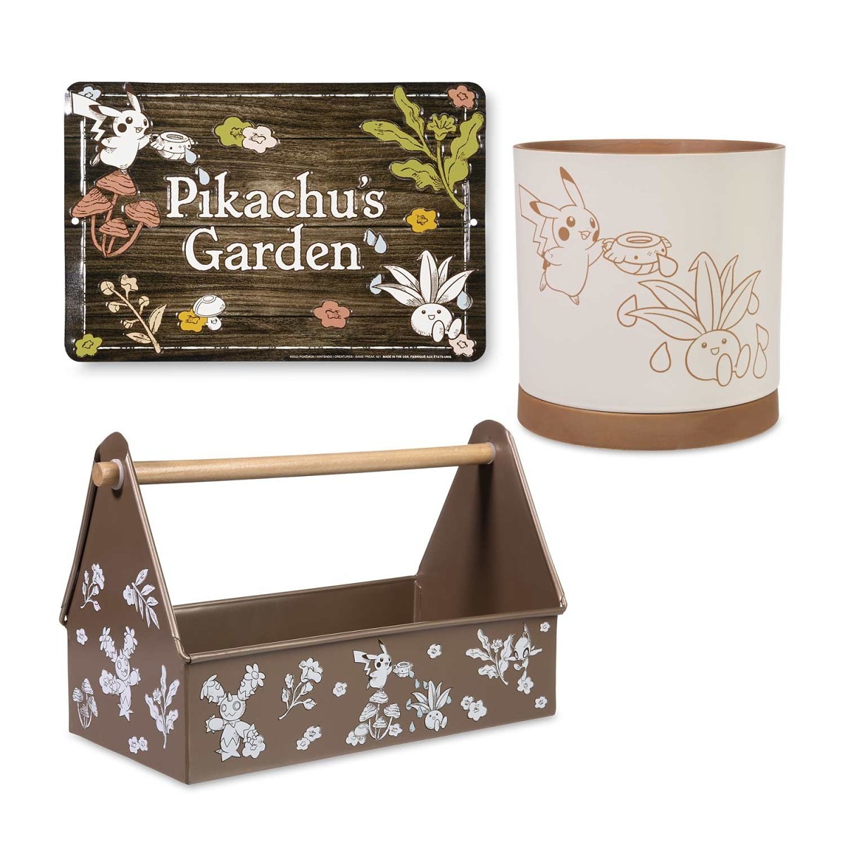Pokémon Gardening Planter, Sign & Caddy Bundle | Pokémon Center ...