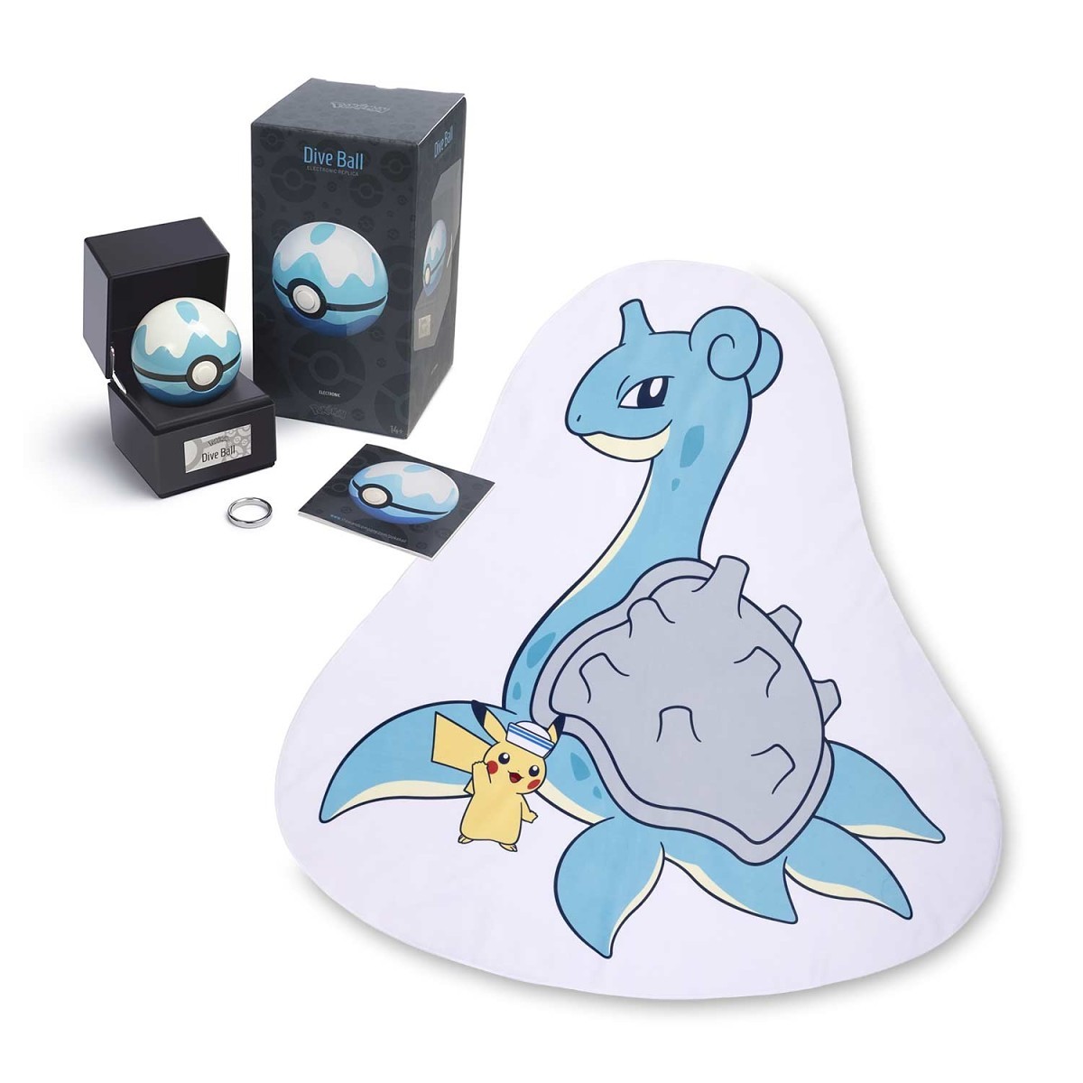 Dive Ball & Pikachu & Lapras Beach Towel Bundle | Pokémon Center Canada ...