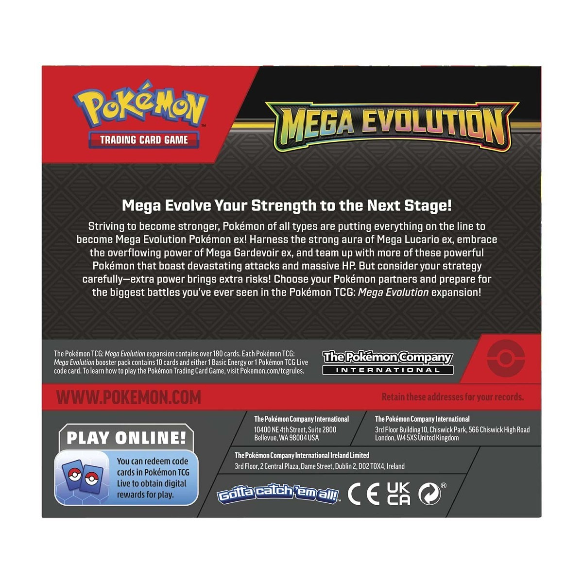 Pokémon TCG: Mega Evolution Enhanced Booster Display Box (36 Packs & 1 ...