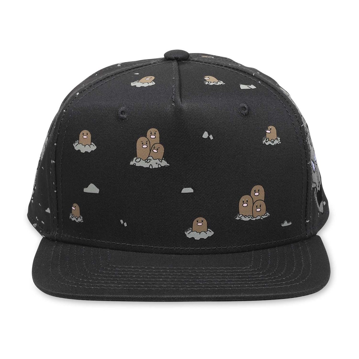 Diglett & Onix Flat-Bill Hat (One Size-Adult) | Pokémon Center UK ...