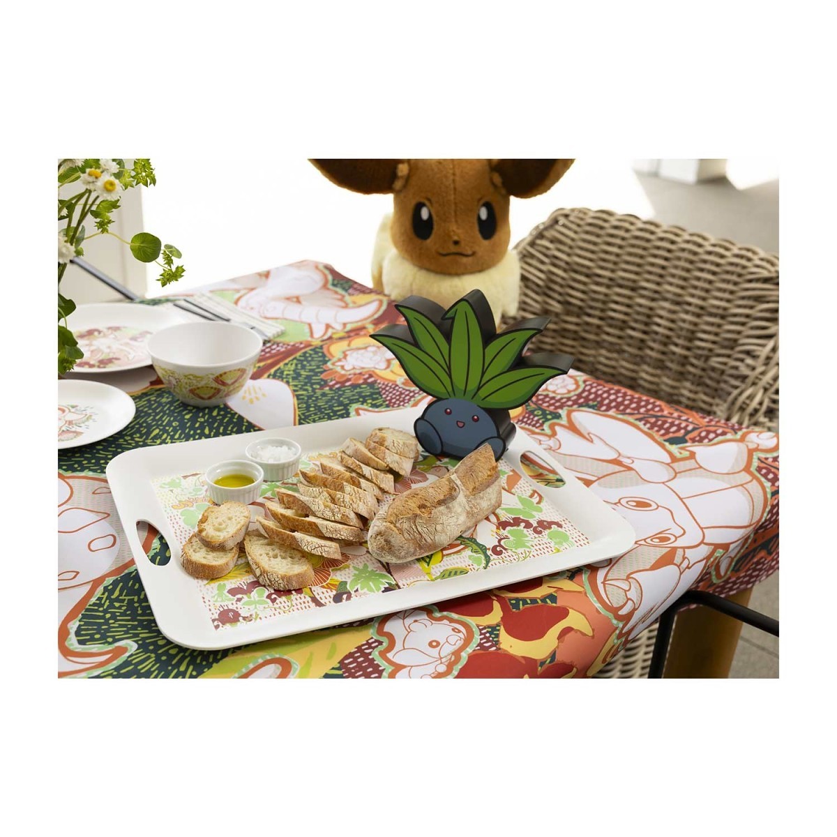 Floral Forest Pokémon Outdoor Dining Tablecloth | Pokémon Center Canada ...