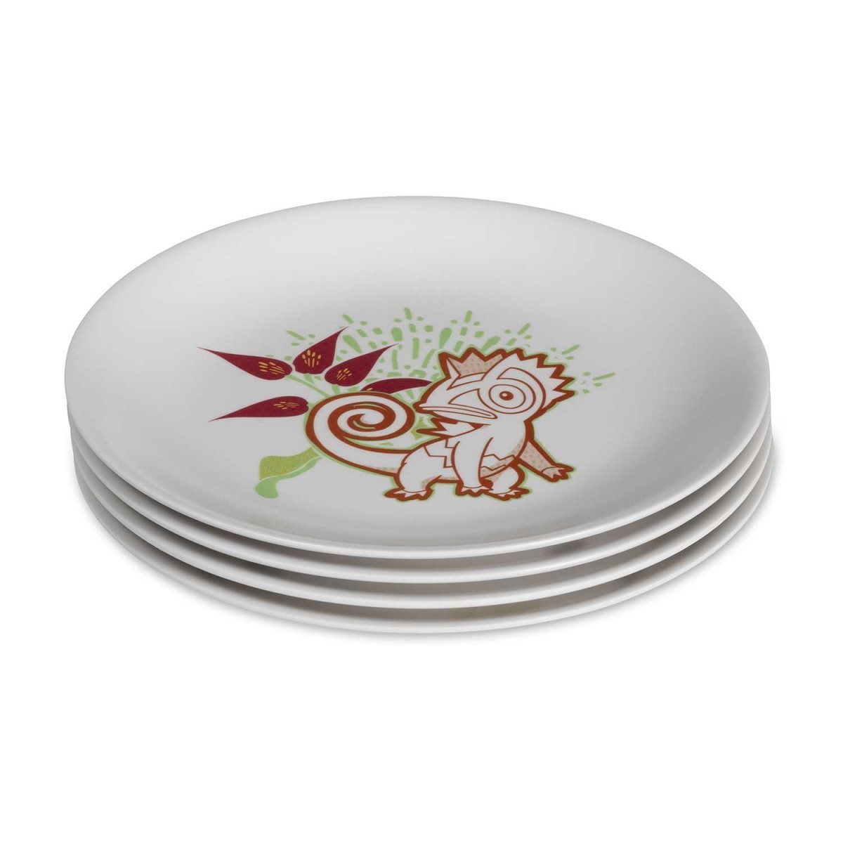 Floral Forest Pokémon Outdoor Dining Salad Plates (4-Pack) | Pokémon ...