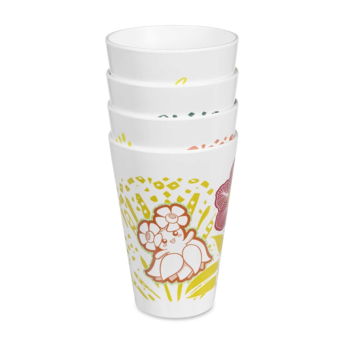 Floral Forest Pokémon Outdoor Dining Cups (4-Pack) | Pokémon Center ...