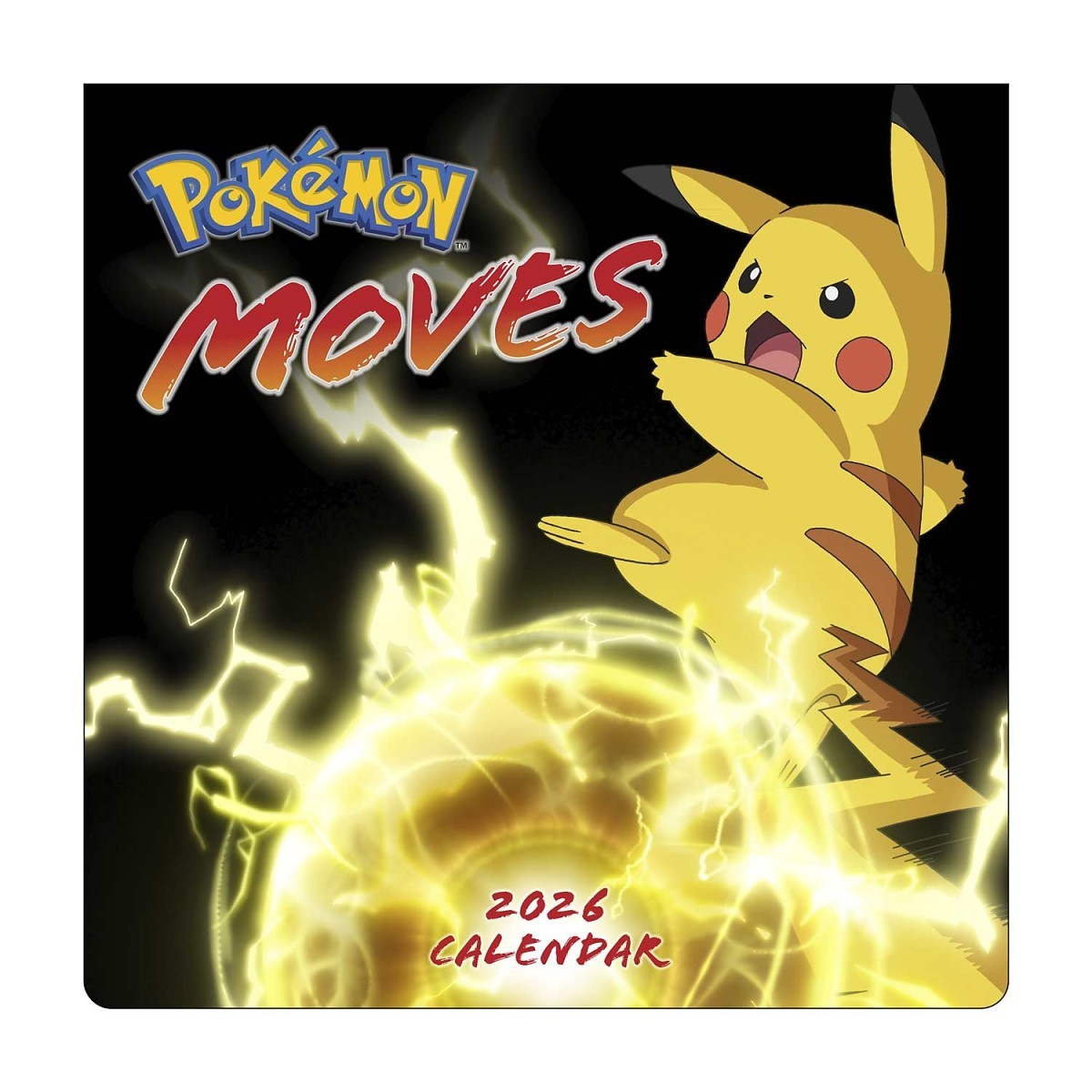 Pokémon Moves 2026 Wall Calendar | Pokémon Center Official Site