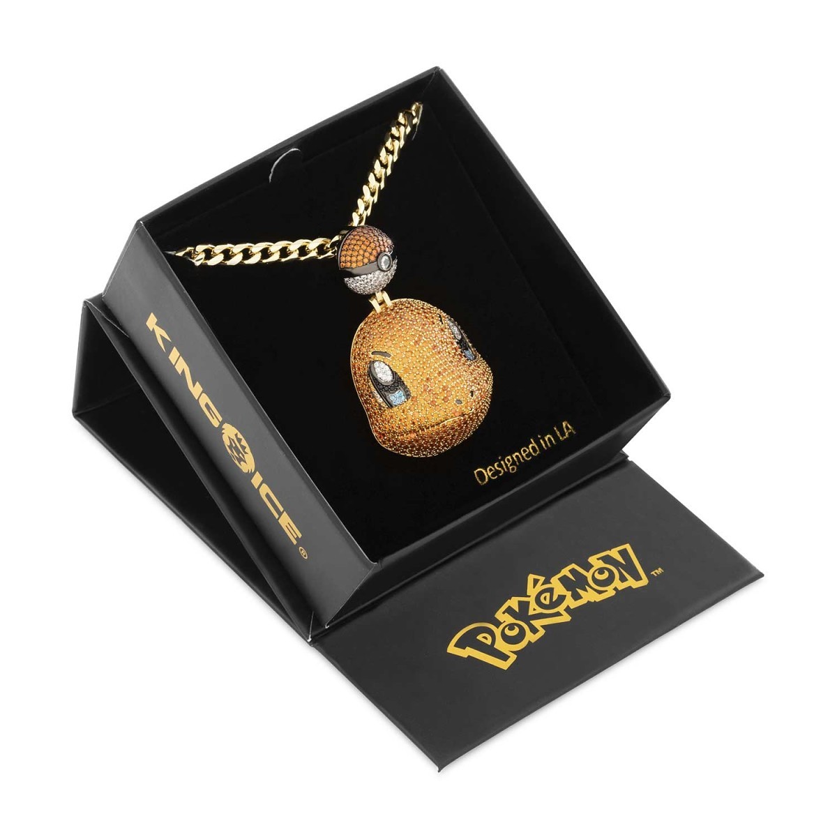 Pokémon × King Ice: Charmander Necklace | Pokémon Center UK Official Site