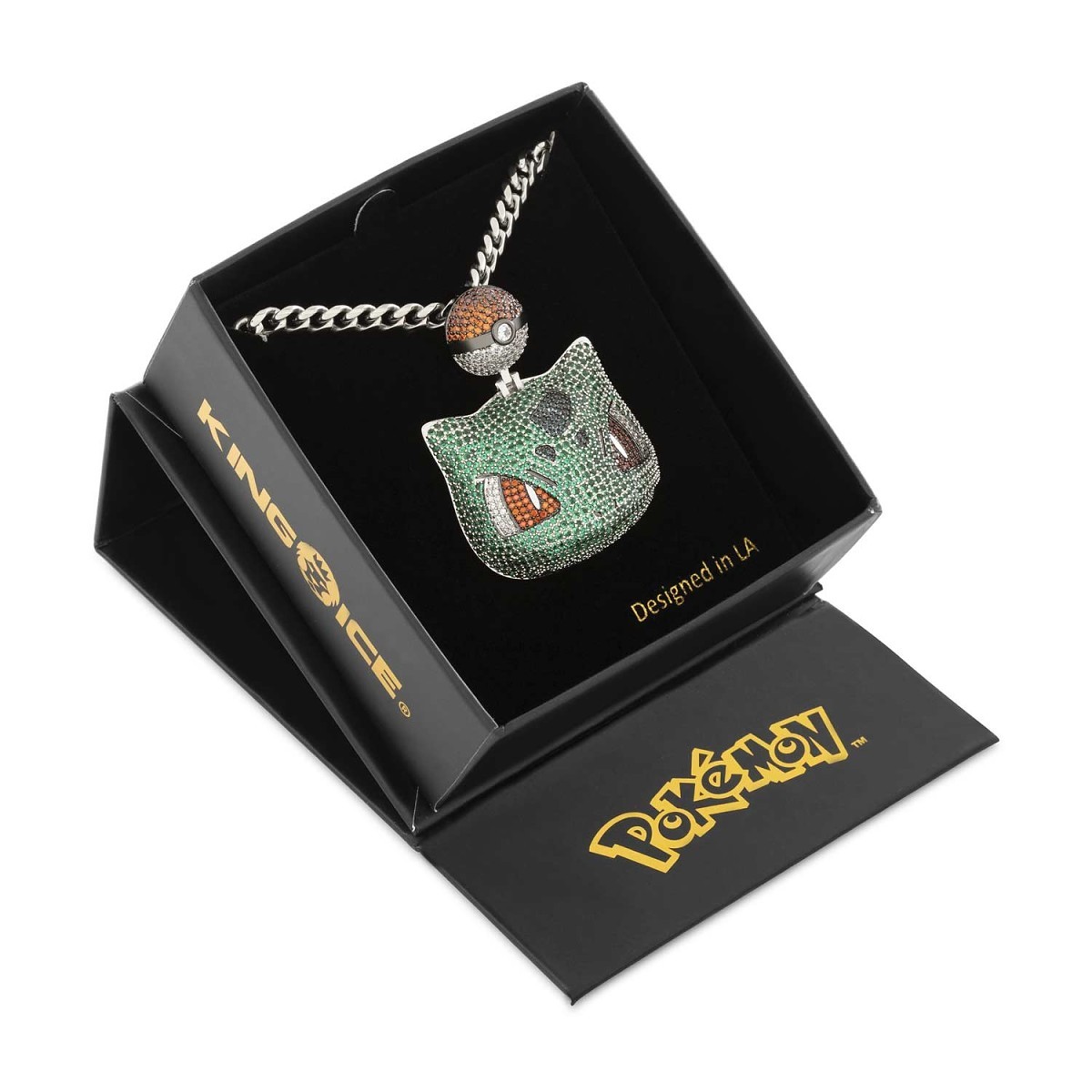 Pokémon × King Ice: Bulbasaur Necklace | Pokémon Center Canada Official ...