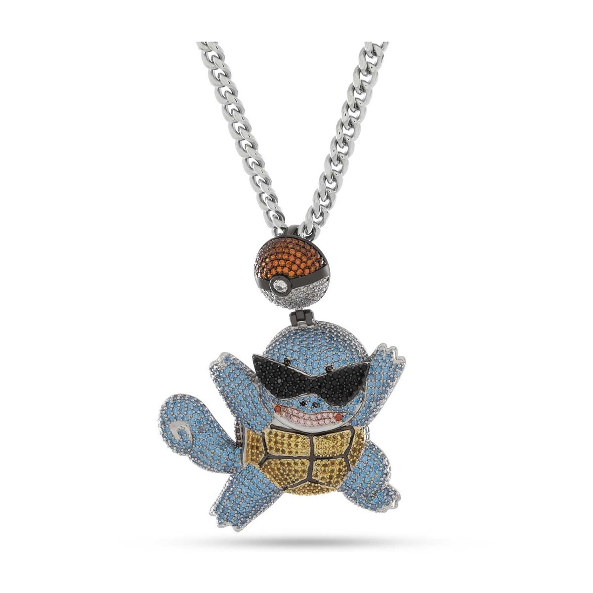Leader of the Squirtle Squad Necklace by King Ice | Pokémon Center UK ...