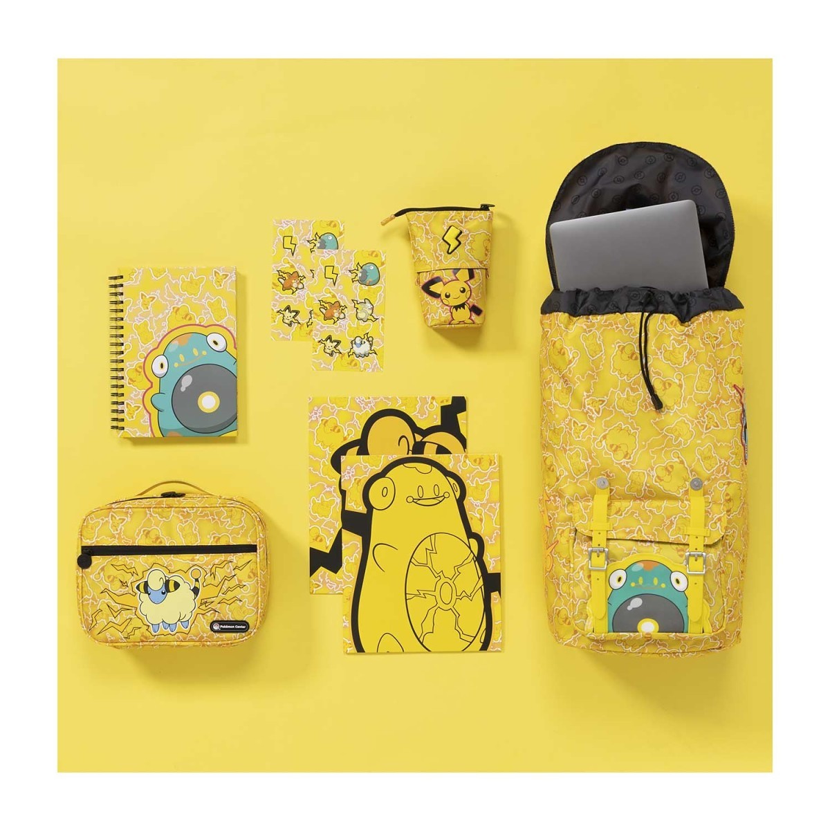 Electric Type Pokémon Fundamentals Pencil Case | Pokémon Center ...