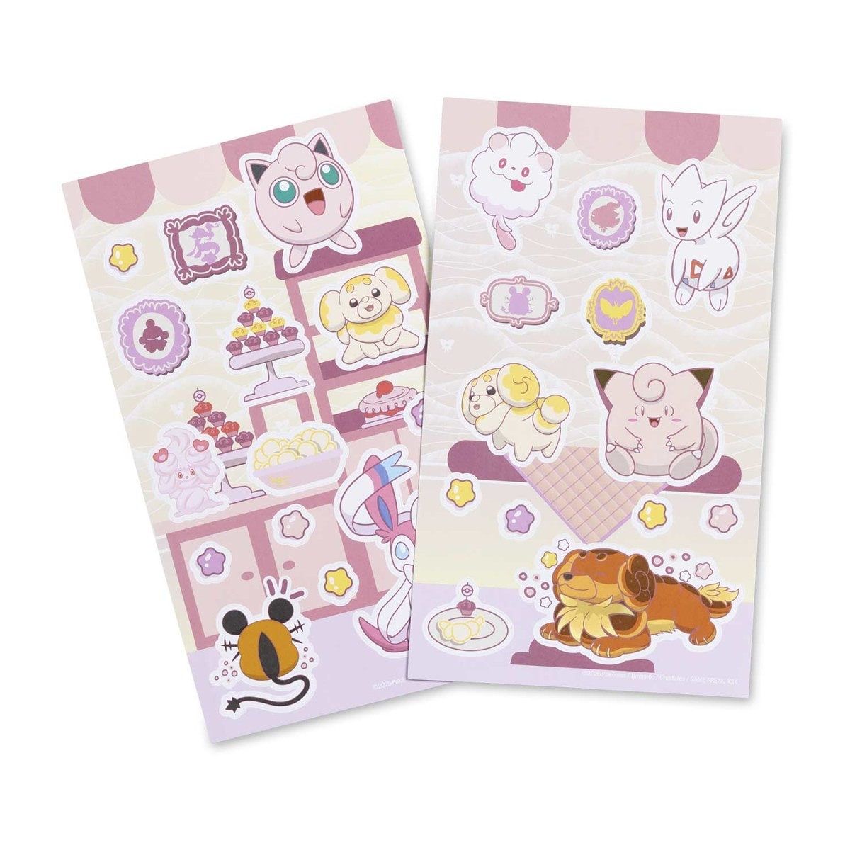 Elemental Ateliers: Fairy Types Sticker Sheets (2-Pack) | Pokémon ...
