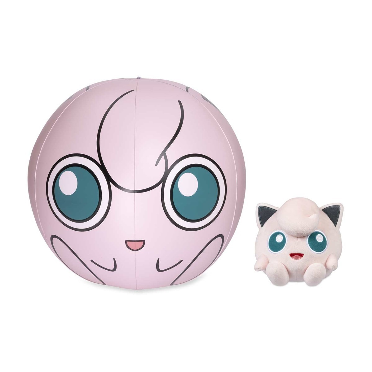 Jigglypuff Beach Ball & Plush Bundle | Pokémon Center Canada Official Site