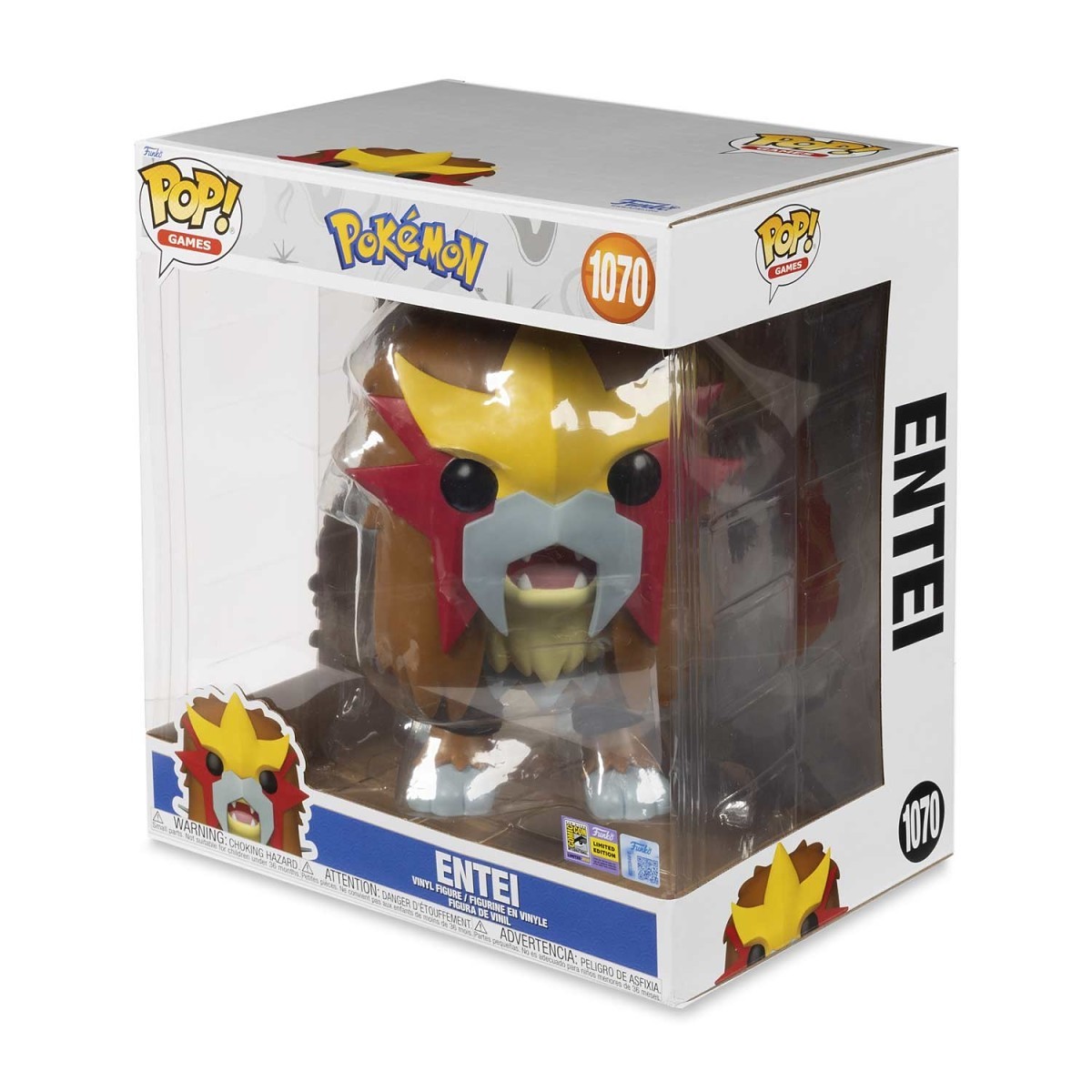Entei Jumbo Pop! Figure by Funko | Pokémon Center UK Official Site