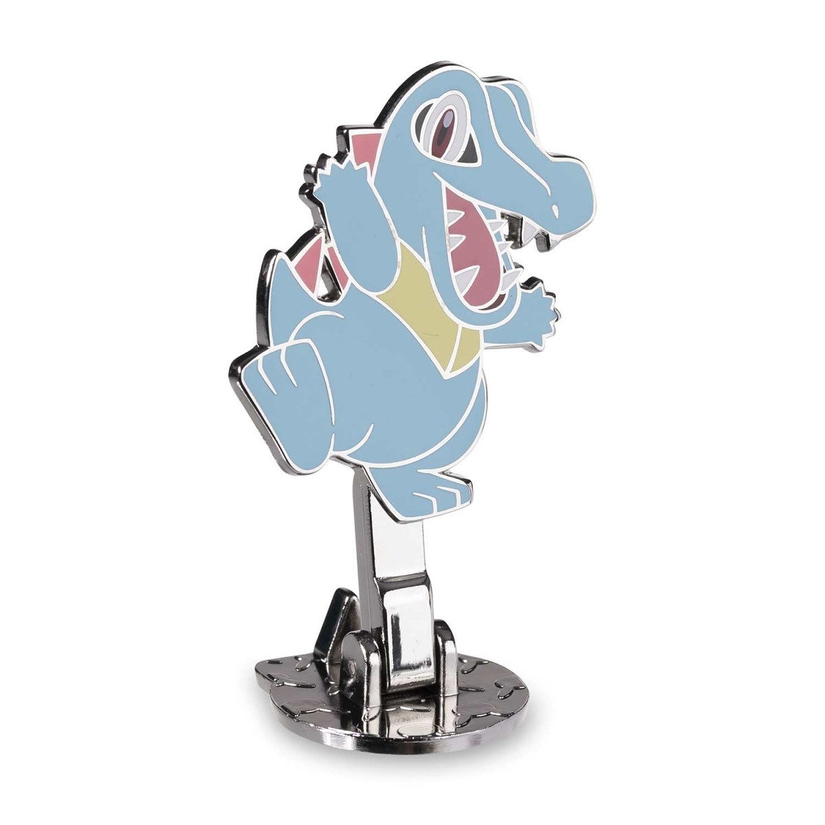 Pokémon Gallery Pins: Totodile Standing Pin | Pokémon Center Official Site