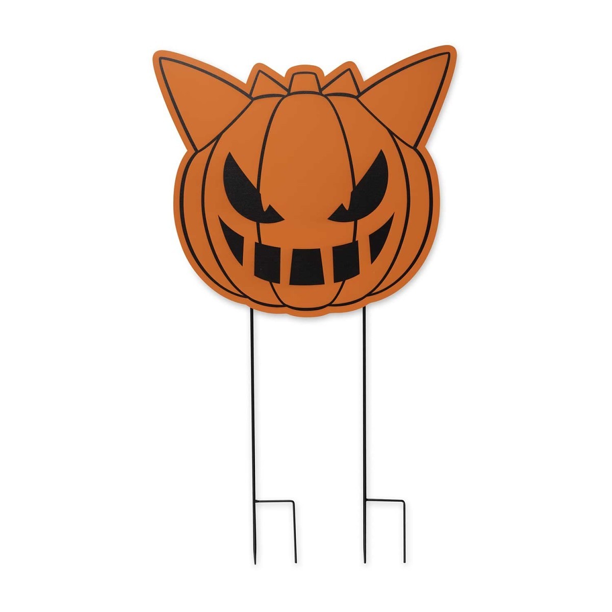 Pumpkin Gengar Pokémon Halloween Metal Yard Sign | Pokémon Center ...