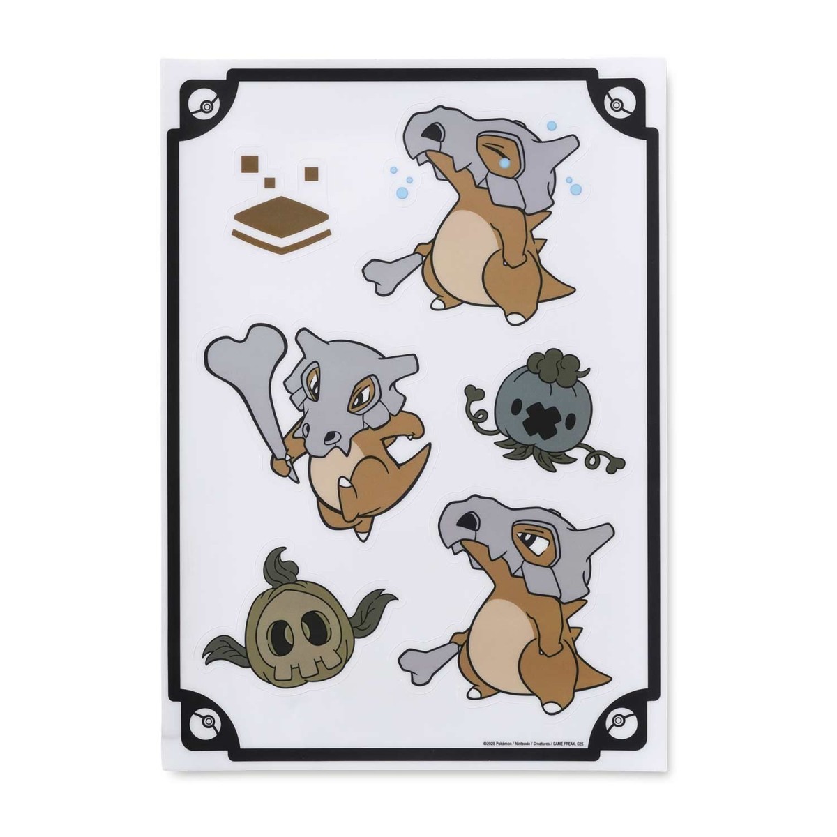 Pokémon Halloween Window Clings (5-Pack) | Pokémon Center Official Site