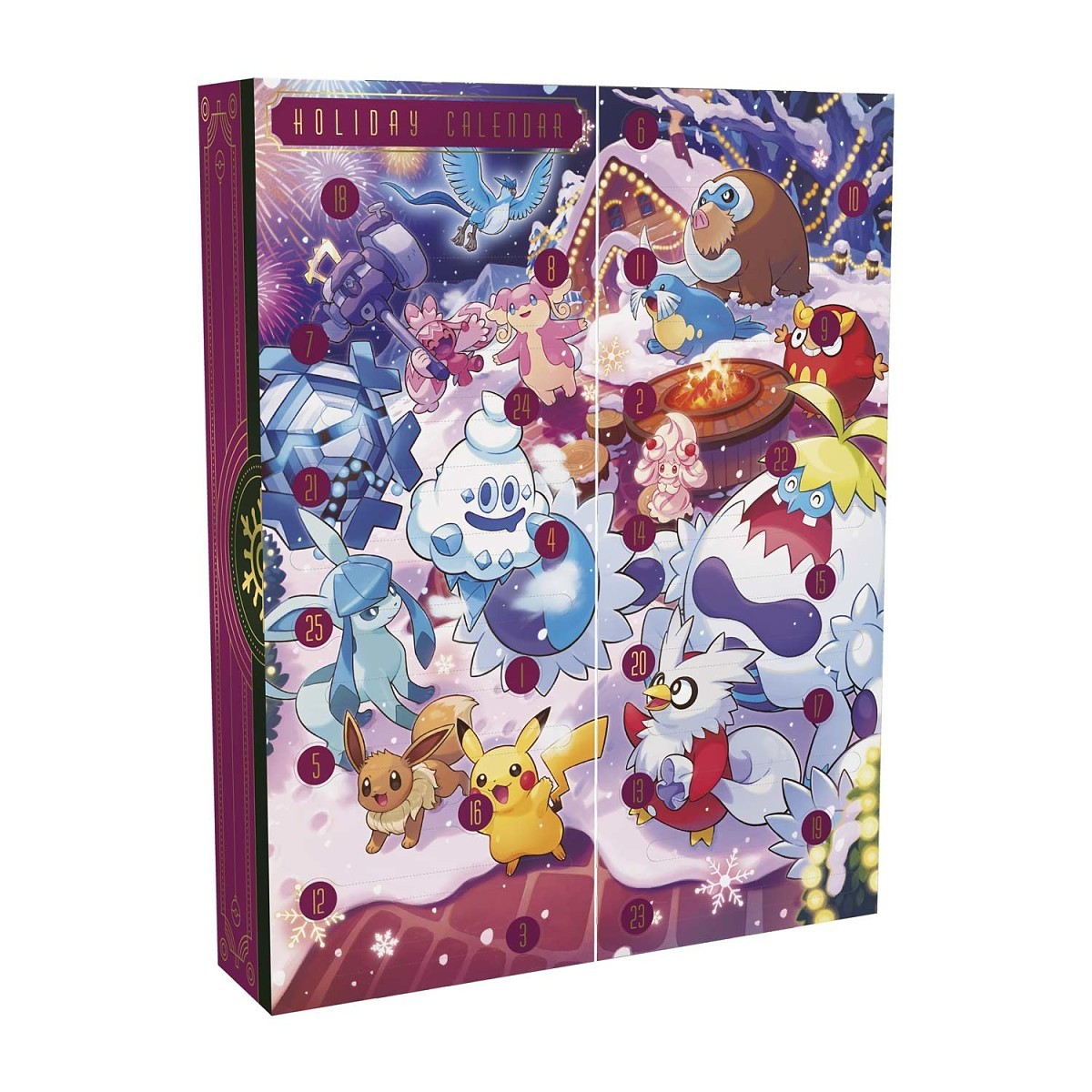 Pokémon TCG: Holiday Calendar (Glaceon, Crabominable, Articuno ...
