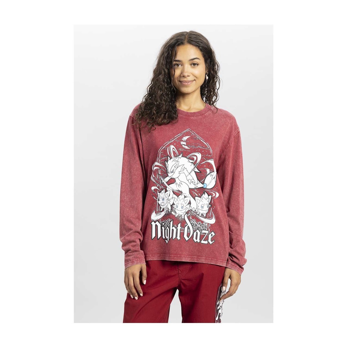 Night Daze Dark Noise Long-Sleeve T-Shirt - Adult | Pokémon Center Official Site