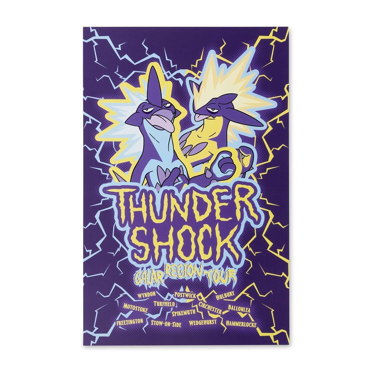 Thunder Shock Dark Noise Poster | Pokémon Center Official Site