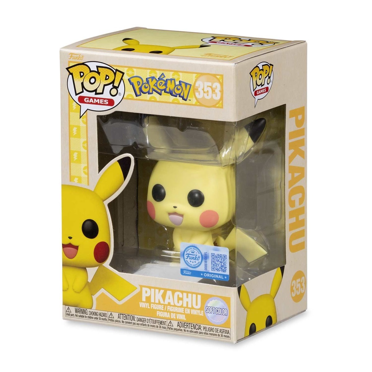 Pikachu Pastel Pop! Vinyl Figure by Funko | Pokémon Center UK Official Site