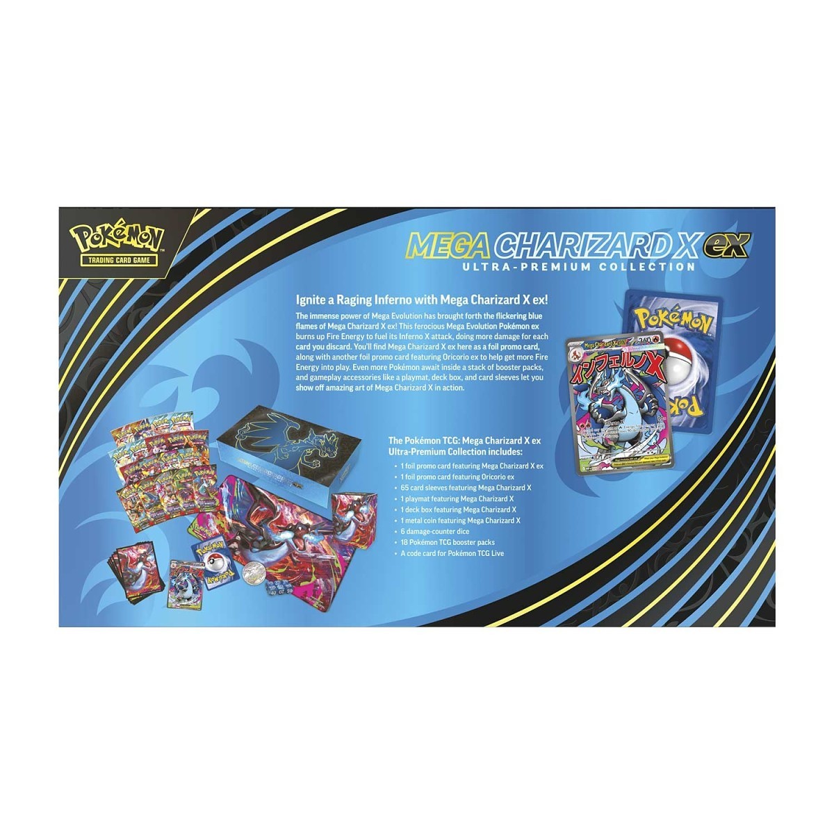 Pokémon TCG: Mega Charizard X ex Ultra-Premium Collection | Pokémon ...