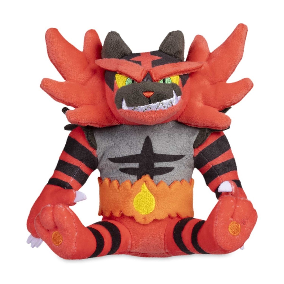 Incineroar Sitting Cuties Plush - 7 In. | Pokémon Center Official Site