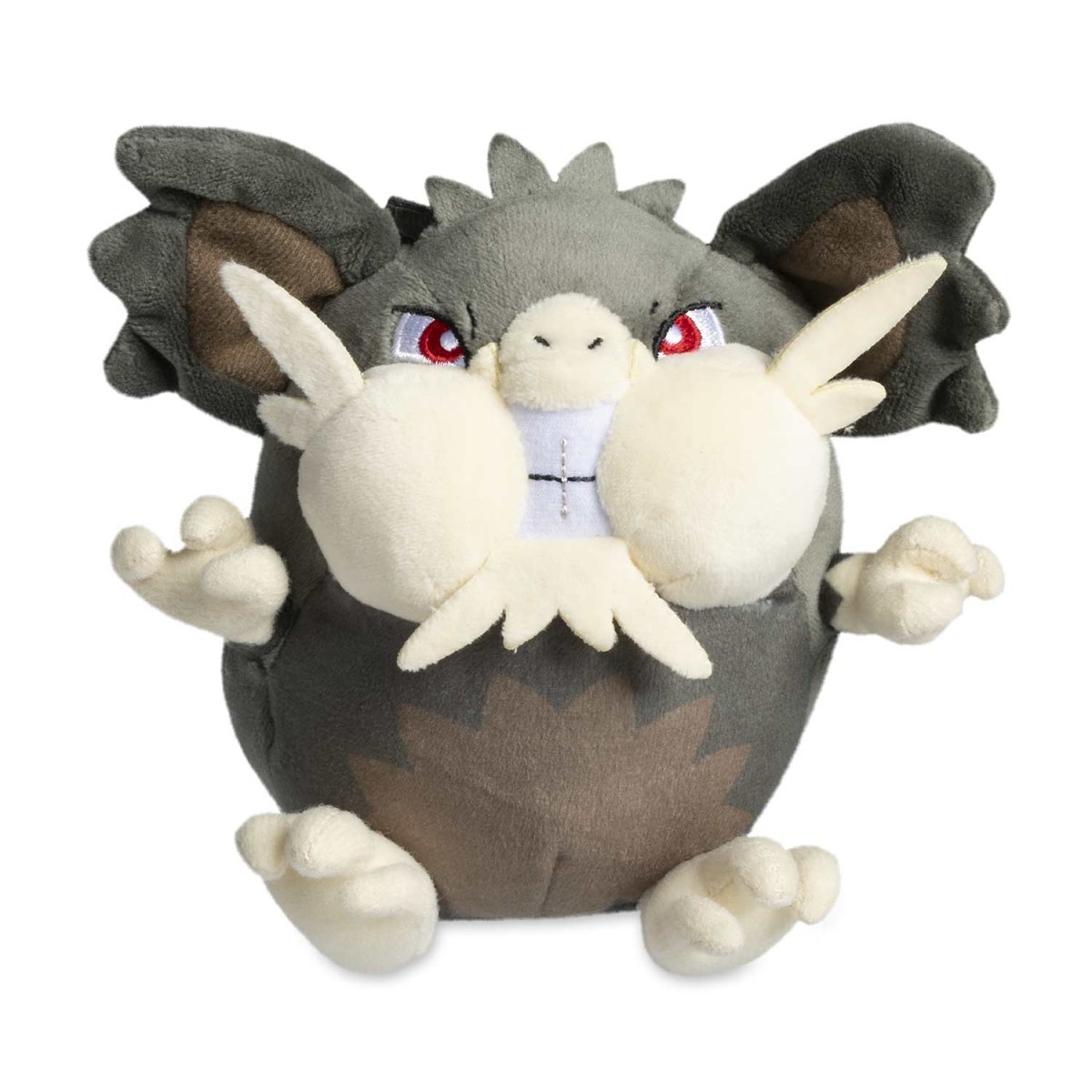 Alolan Raticate Sitting Cuties Plush - 6 ¾ In. | Pokémon Center UK ...
