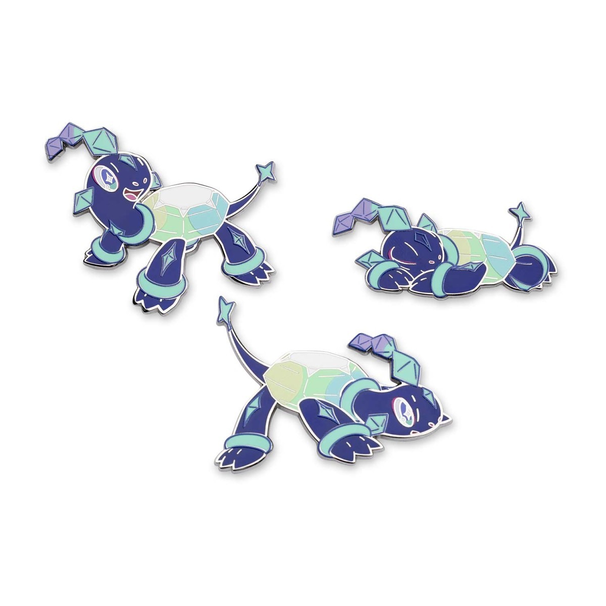 Terapagos Pokémon Pins (3-Pack) | Pokémon Center Official Site