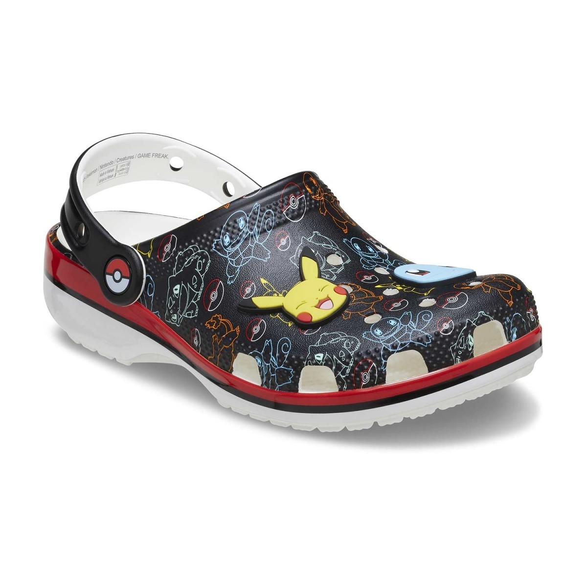 Pikachu & Kanto First Partners Classic Clogs by Crocs - Youth | Pokémon ...