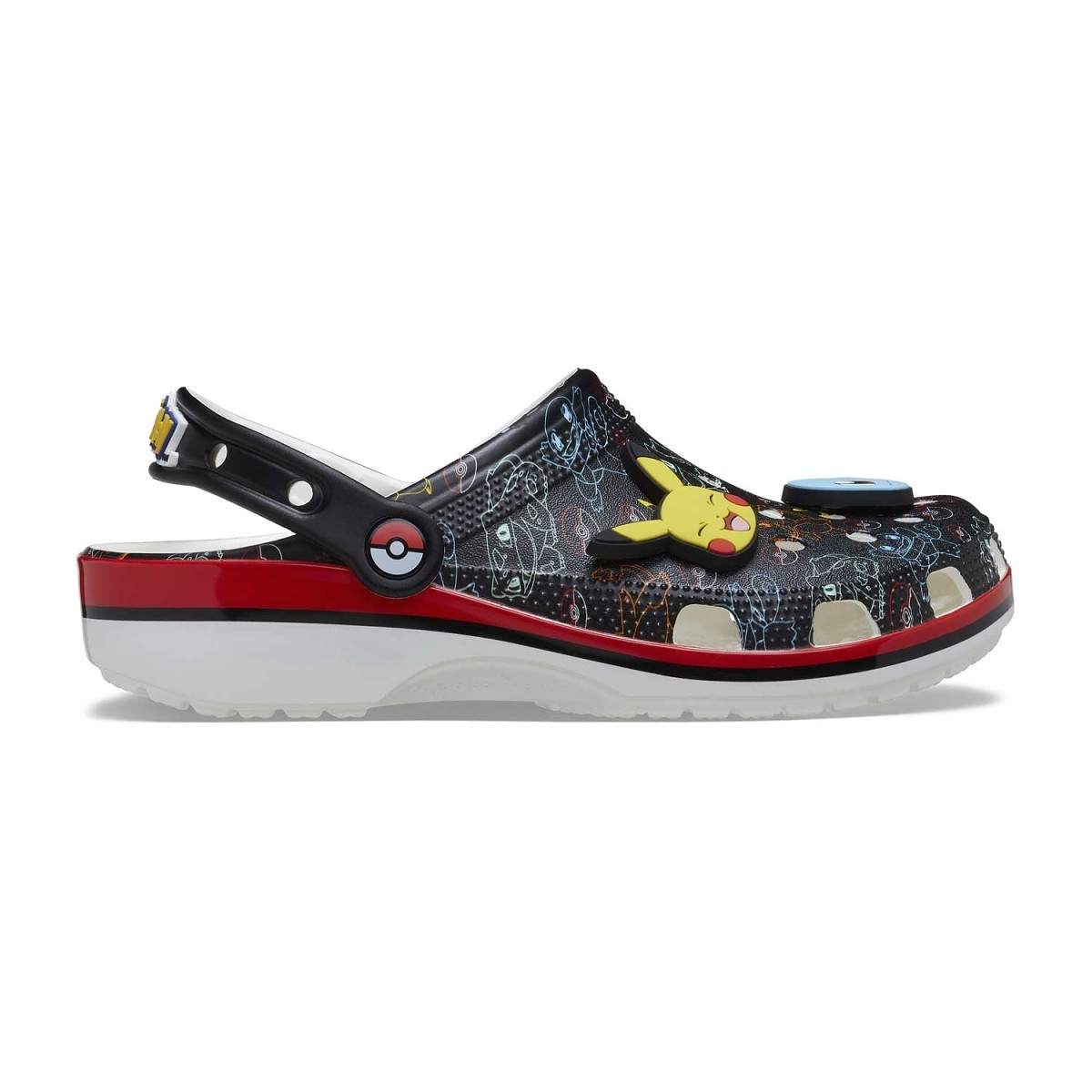 Pikachu & Kanto First Partners Classic Clogs by Crocs - Adult | Pokémon ...