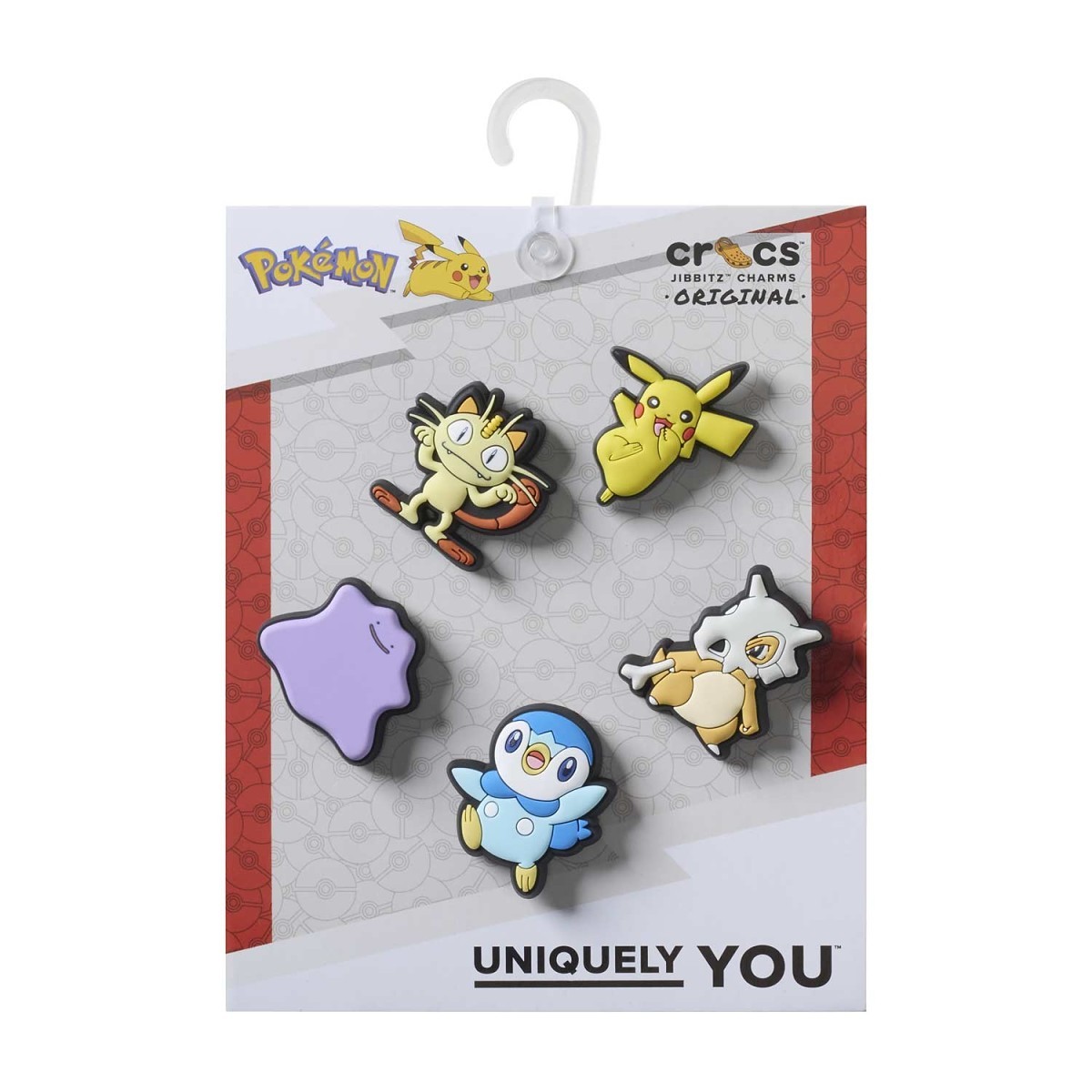 Pikachu, Meowth & Friends Jibbitz Shoe Charms by Crocs (5-Pack ...