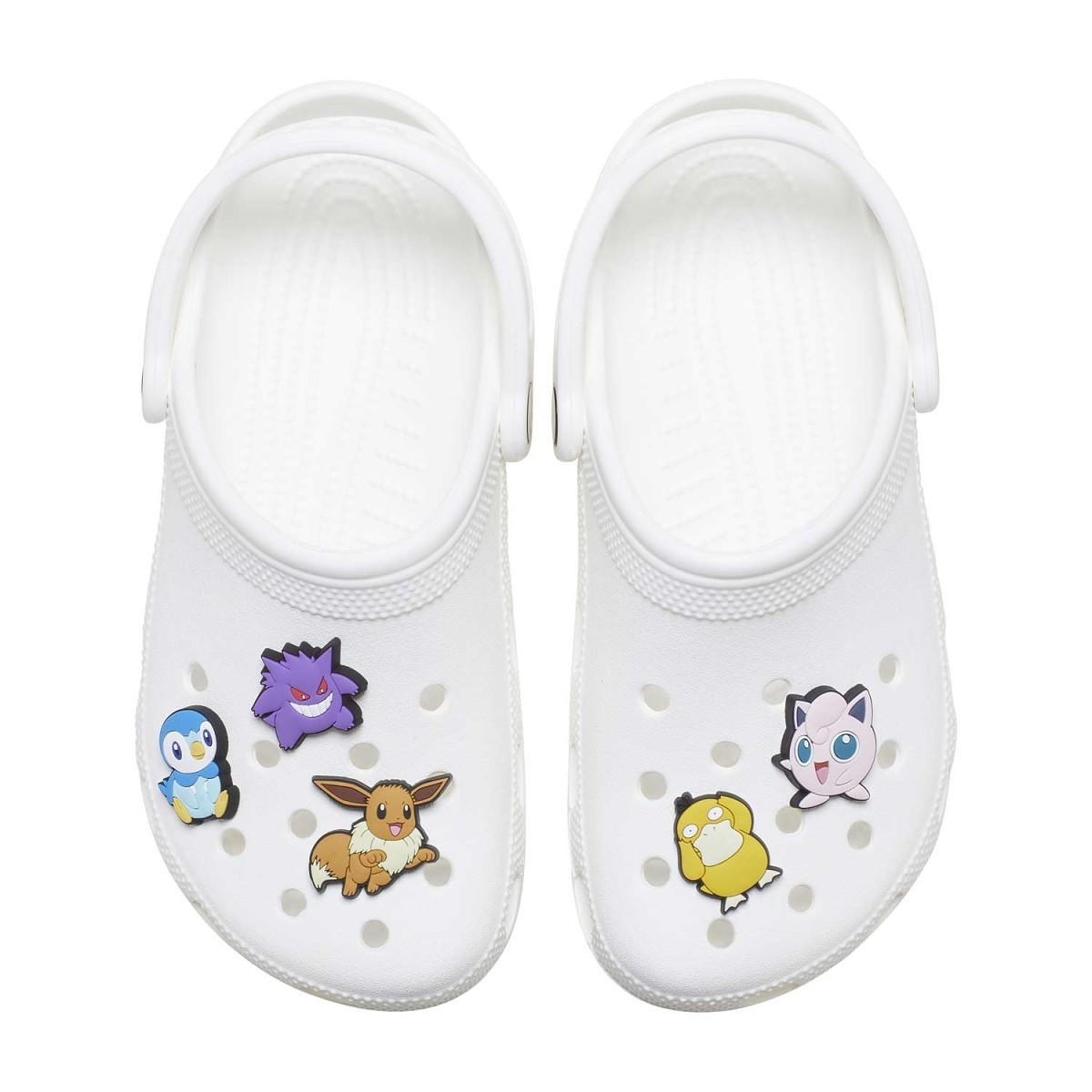 Jigglypuff, Psyduck & Friends Jibbitz Shoe Charms by Crocs (5-Pack ...