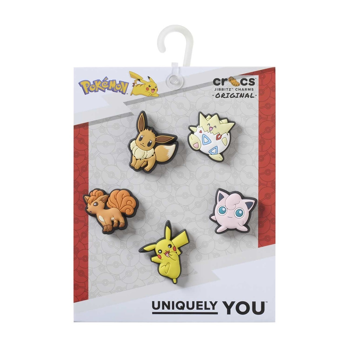 Pikachu, Vulpix & Friends Jibbitz Shoe Charms by Crocs (5-Pack ...