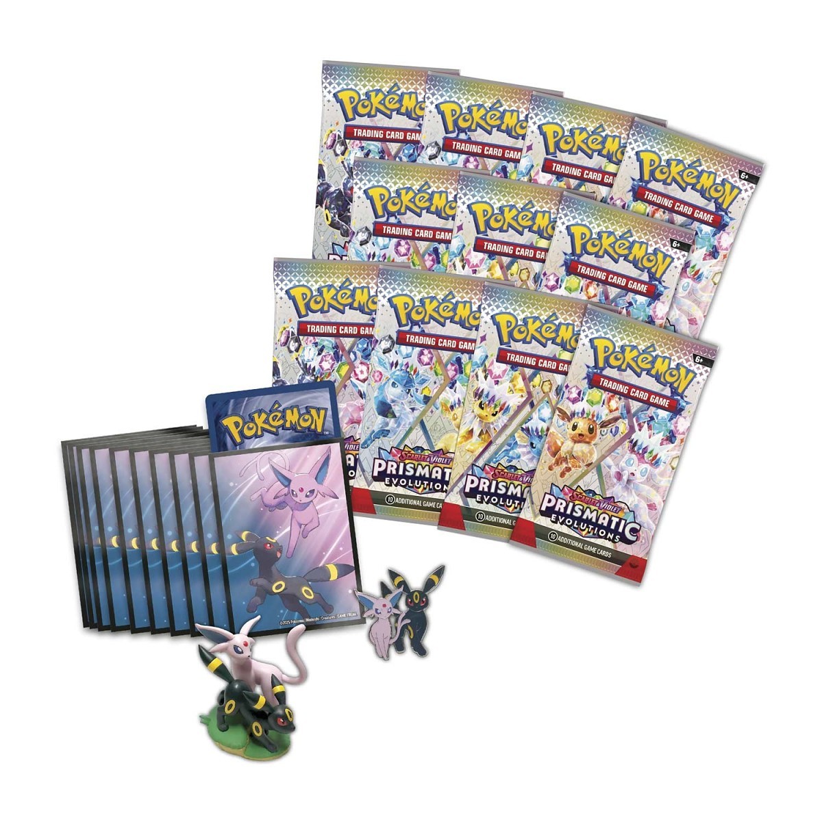Pokémon TCG: Scarlet & Violet-Prismatic Evolutions Premium Figure ...