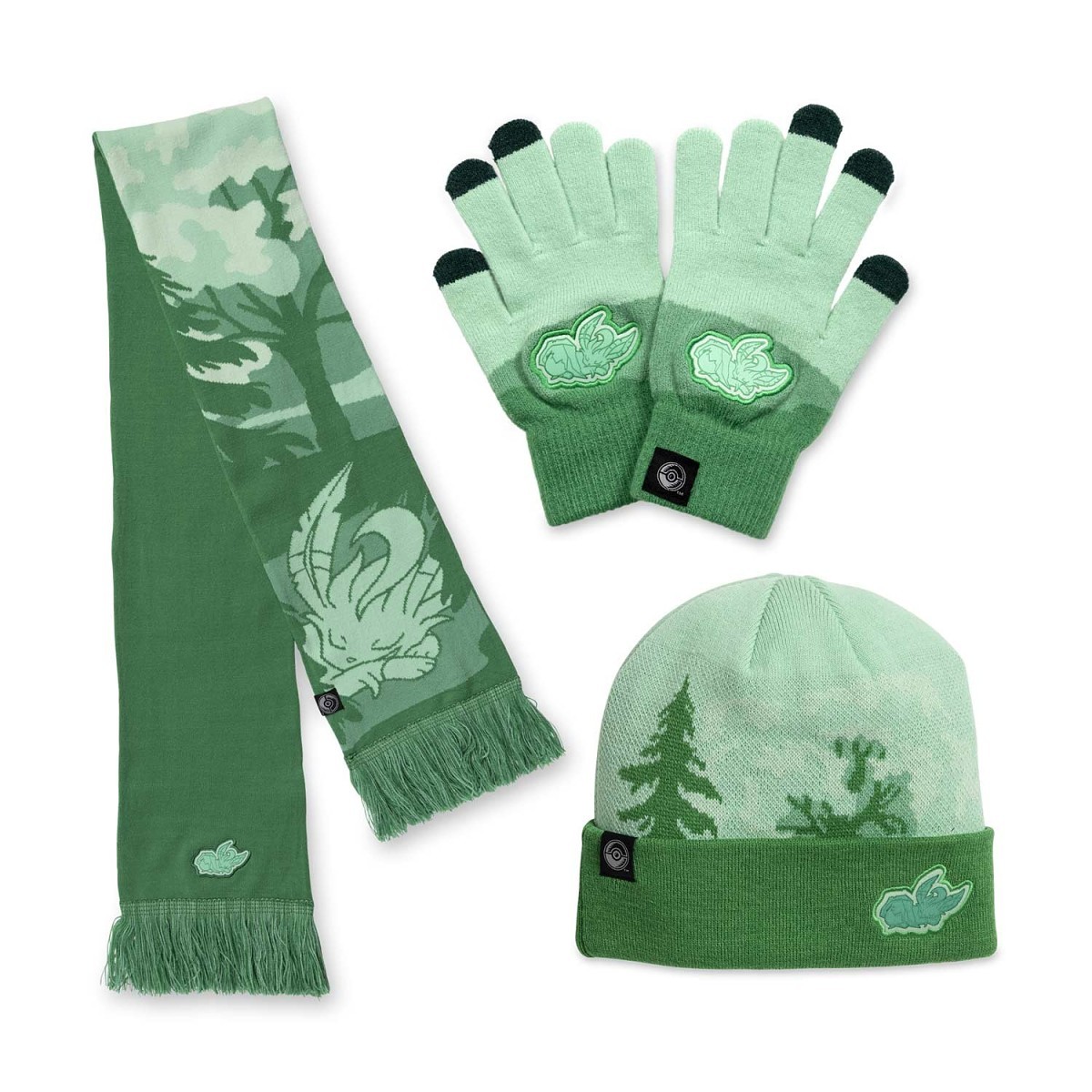 Leafeon Holiday Knit Accessories Bundle | Pokémon Center Official Site