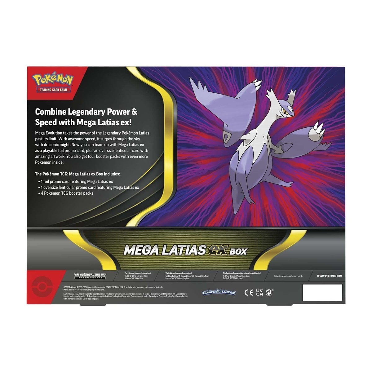 Pokémon TCG: Mega Latias ex Box | Pokémon Center Canada Official Site
