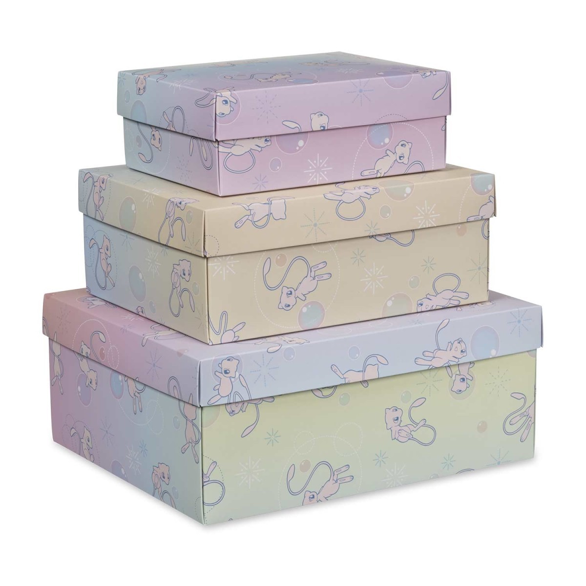 Bubbly Mew Large Gift Box | Pokémon Center Official Site