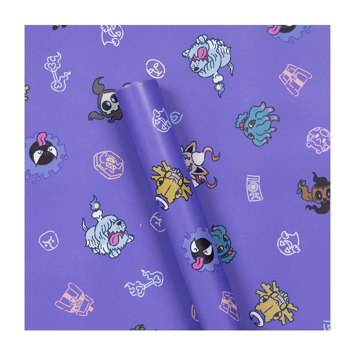 Charming & Ghostly Wrapping Paper (5 Sheets) | Pokémon Center Official Site