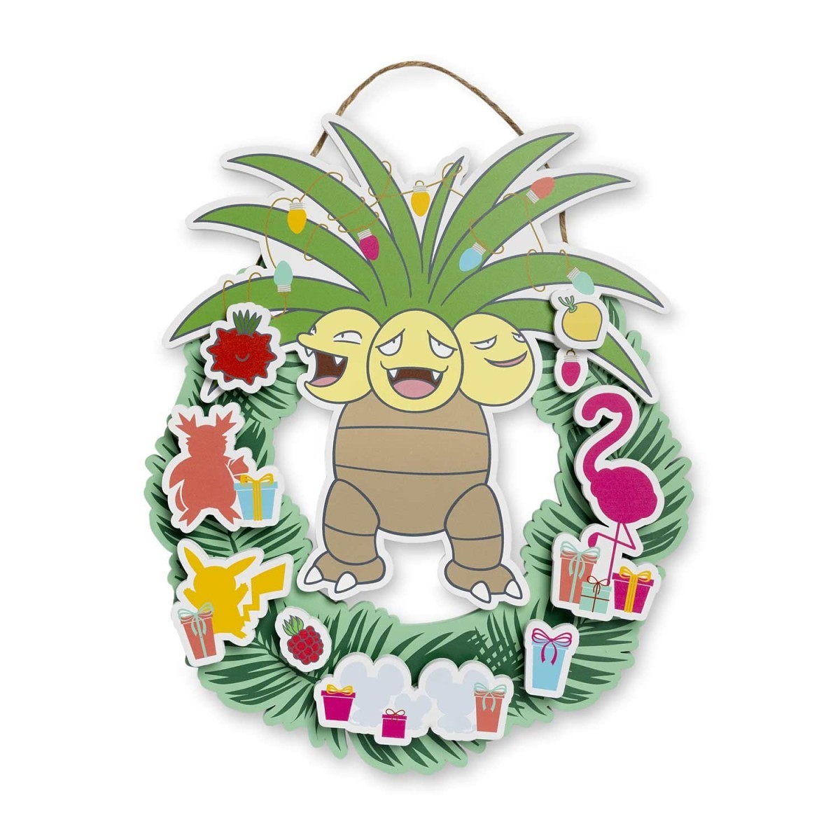 Pokémon Holiday Layered Wood Wreath | Pokémon Center New Zealand ...