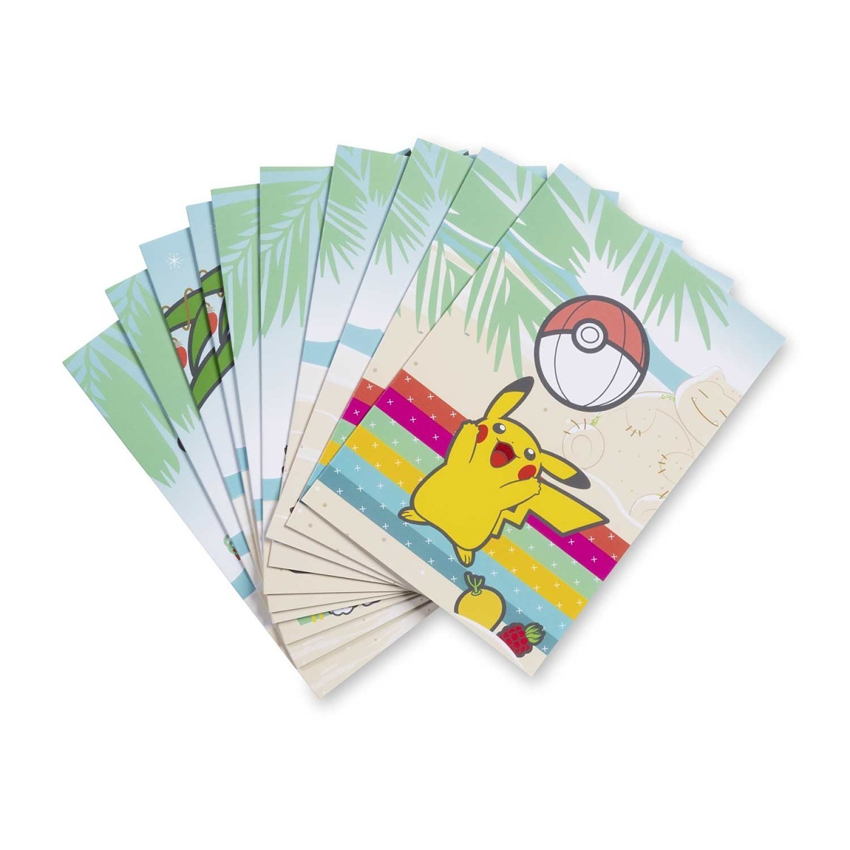 Pokémon Holiday Greeting Cards (10-Pack) | Pokémon Center Official Site